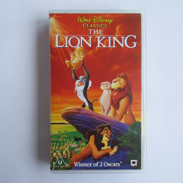 THE LION KING Walt Disney Classics VHS Video Cassette 1995 UK PAL £10. ...