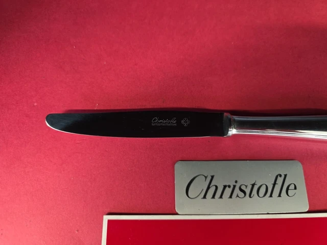 COUTEAU ENTREMETS 19.5 Cm America Christofle Très Bel État Métal ...