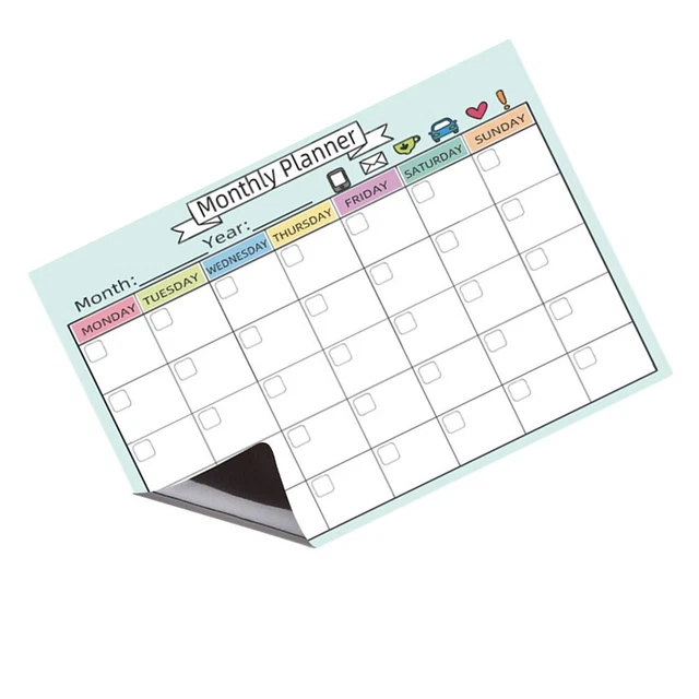 CALENDARIO FRIGORIFERO CALENDARIO magnetico 43*30 cm pannello ...