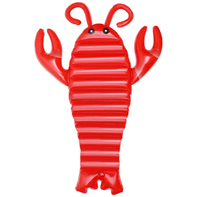 TANNING POOL LOUNGER Float Beach Floats Lobster Shape Floating Bed £40. ...