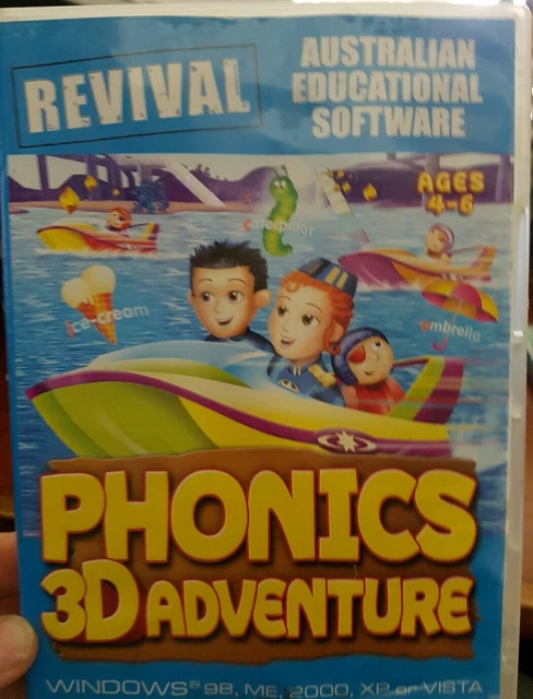 PHONICS 3D ADVENTURE - PC GAME - FREE POST $19.99 - PicClick AU