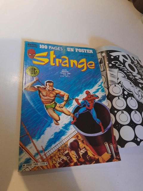 STRANGE N°166+POSTER ATTACHÉ Tbe/Lug/Marvel EUR 12,00 - PicClick FR