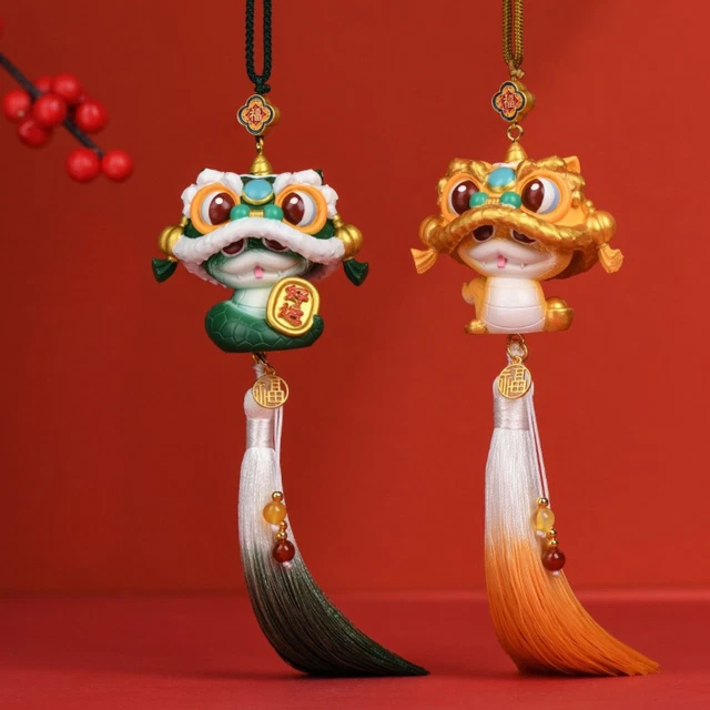 2025 CHINESE NEW Year of The Snake Bag Charm Hanging Pendant for Car ...
