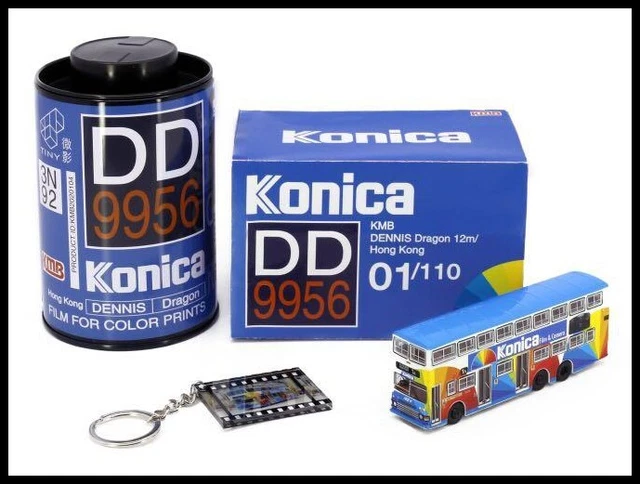 TINY KONICA KMB DENNIS DRAGON 12m ( 1A ) 1/110 Limited HONG KONG NEW £ ...