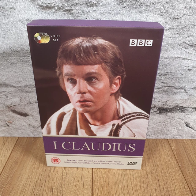 I CLAUDIUS - 5 DVD - COMPLETE BBC BOX SET - JACOBI - Patrick STEWART ...