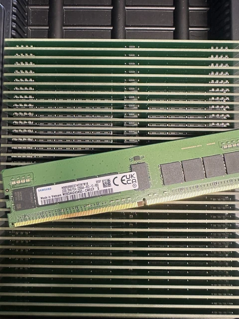 M393A4G43AB3-CWEGY - 32GB DDR4 PC4-3200AA 2Rx8 ECC RDIMM RAM $70.00 ...