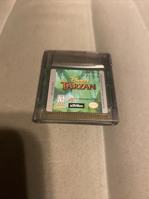 NINTENDO GAME BOY Color GBC - Disney's Tarzan - game cartridge only £4. ...