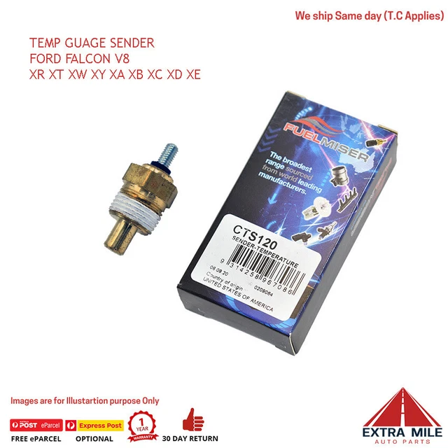 COOLANT TEMP SENSOR for FORD FALCON XB 1973-1976 - 4.9L V8 - CTS120 $47 ...