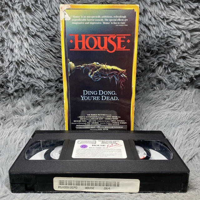 HOUSE VHS TAPE 1991 William Katt George Wendt Kay Lenz Cult Classic ...