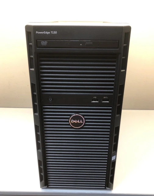 DELL POWEREDGE T130 Server Xeon E3-1230 V5 3.4GHz 16GB RAM 1TBx4 SATA ...