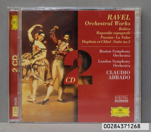 2 CD. ORCHESTRAL Works. RAVEL. ABBADO EUR 10,00 - PicClick FR