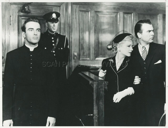 MONTGOMERY CLIFT ANNE Baxter I Confess 1953 Photo Original #95 Alfred ...