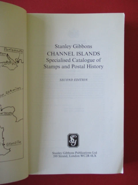 STANLEY GIBBONS CHANNEL Islands Stamps Postal History Catalogue 2nd ed ...