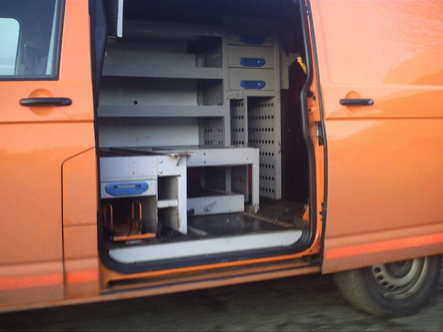 VAN RACKING metal heavy duty Ex RAC patrol vans several sets Cardiff ...