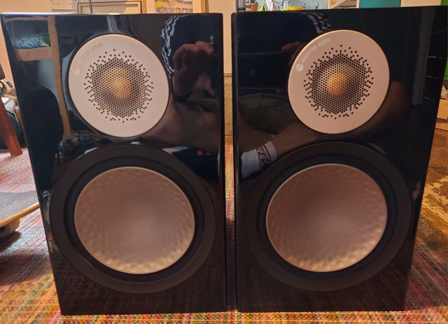 MONITOR AUDIO SILVER 100 6G SPEAKERS - Piano Black - Audiophile ...