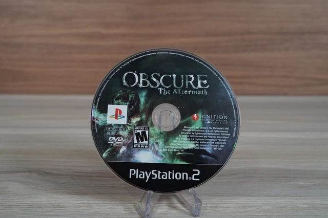 DISQUE OBSCURE THE Aftermath PS2 seulement testé - disque propre ! EUR ...
