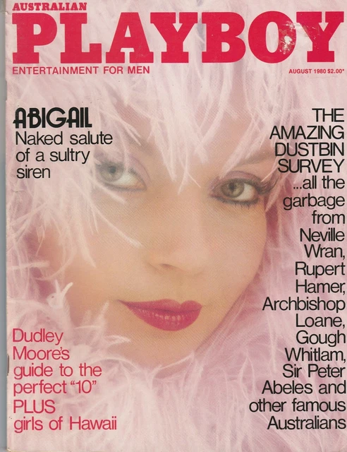 AUSTRALIAN PLAYBOY MAGAZINE July 1980 - Kim Wran - with centrefold $19. ...