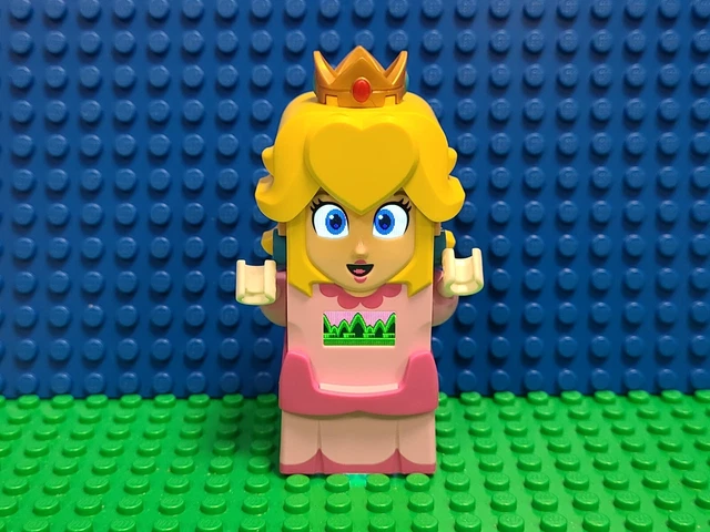 LEGO PRINCESS PEACH Minifigure Super Mario Starter Course 71403 CMF Lot ...