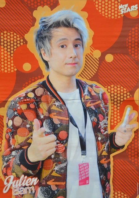 JULIEN BAM - A3 Poster (ca. 42 x 28 cm) - Clippings Fan Sammlung NEU ...