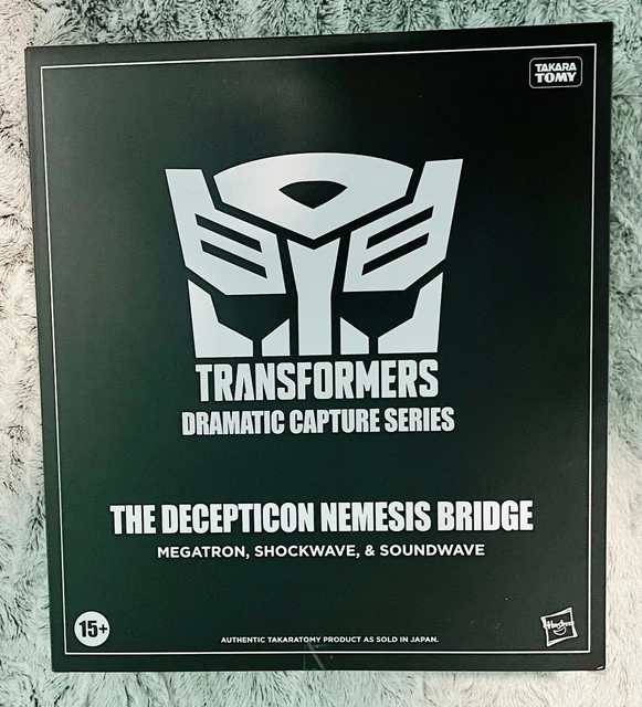 TRANSFORMERS DRAMATIC CAPTURE Series The Decepticon Nemesis Bridge Set ...
