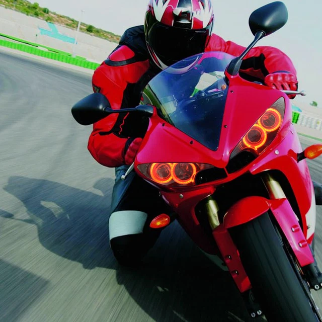 1X LED HEADLIGHT Assembly for Yamaha YZF R6S 2006-2009 Sportbike Front ...