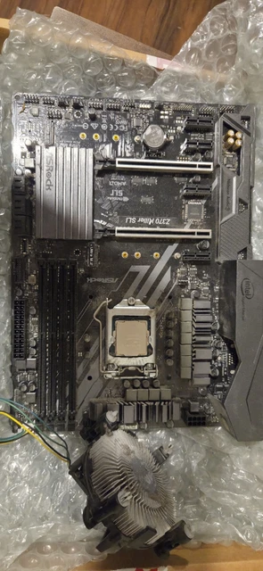ASROCK Z370 KILLER SLI Z370 Killer SLI ATX Mainboard + CPU £1.16 ...