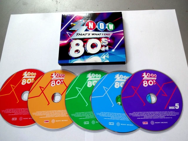 NOW THATS WHAT I Call The 80s (5CD 2024) £14.00 - PicClick UK