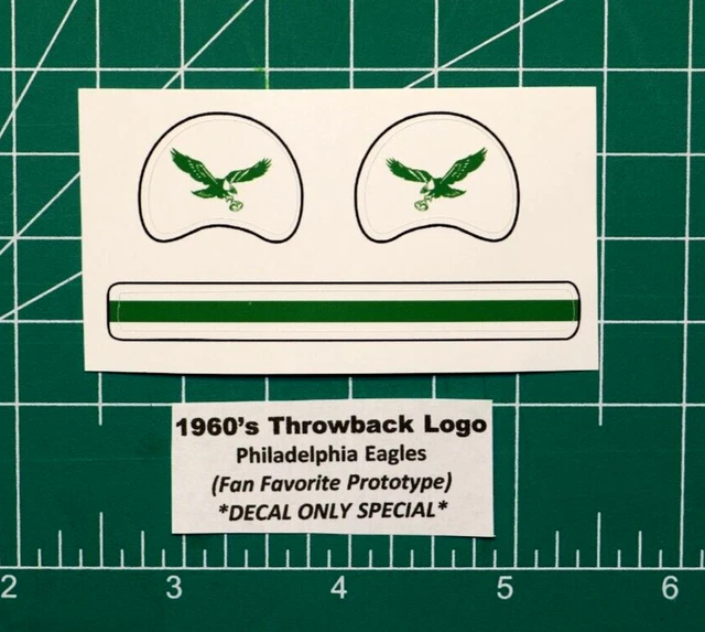 Philadelphia Eagles Helmet Decals