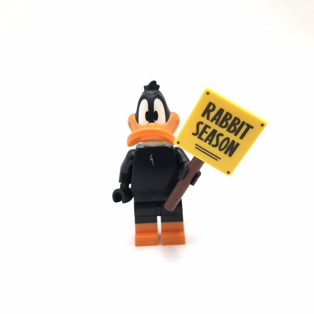 LEGO DAFFY DUCK minifigure CMF Series Looney Tunes 71030 mini figure ...