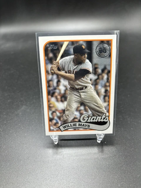 WILLIE MAYS 2024 Topps Series 1 #89B-30 1989 35th Insert San Francisco Giants EUR 1,11 - PicClick IT
