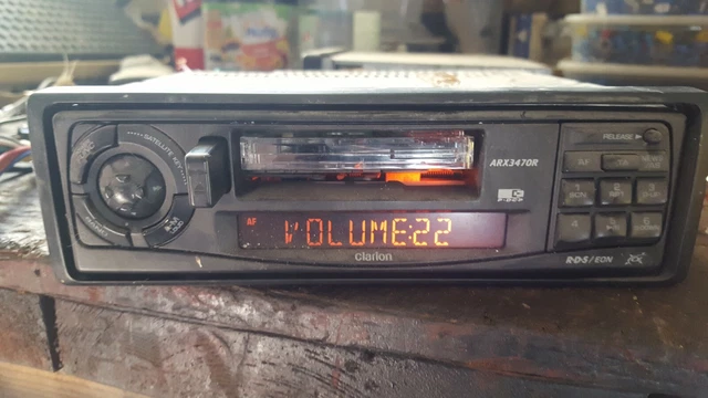 AUTORADIO CASSETTE VINTAGE CLARION ARX 3470 R EUR 95,00 - PicClick FR