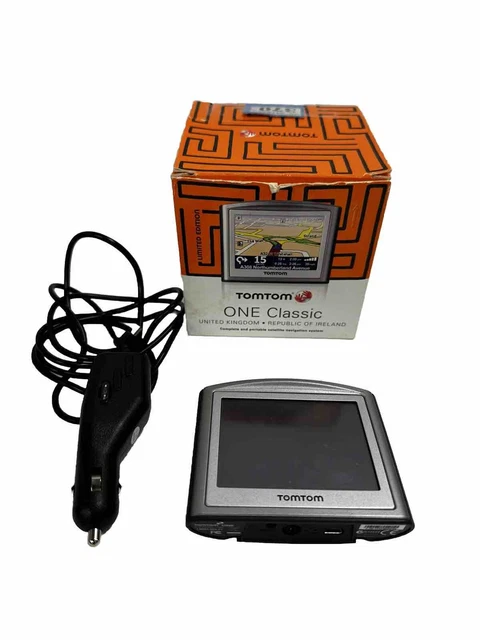 TOMTOM ONE CLASSIC Limited Edition Sat Nav, Working, Tested, C35 B370 £ ...