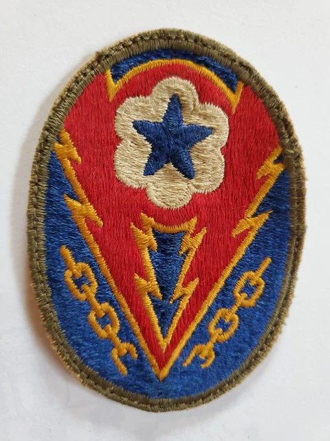 ETO ADVANCED BASE US ARMY INSIGNE/PATCH ORIGINAL WWII EUR 15,00 ...