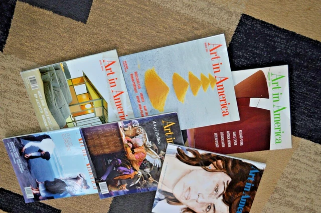 ART IN AMERICA Magazine Back Issues, 6 issues , '00. '01.'06 .'08. '10 ...