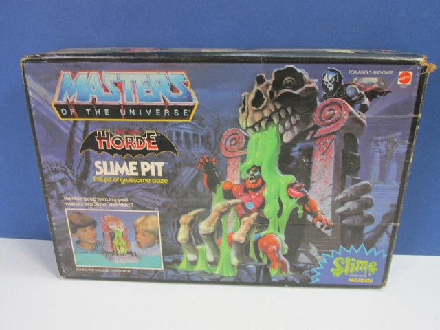 VINTAGE HE MAN SLIME PIT PLAYSET MOTU masters of the universe mattel ...