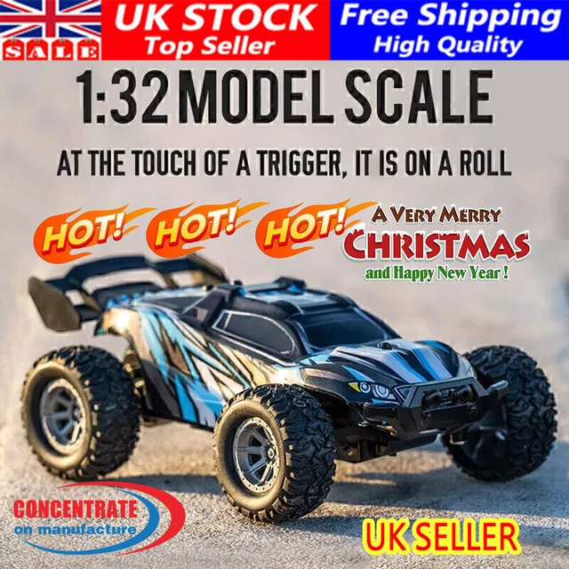MINI CAR S658 4WD 2.4G 1:32 RC High Speed Remote Control Racing Car Off ...