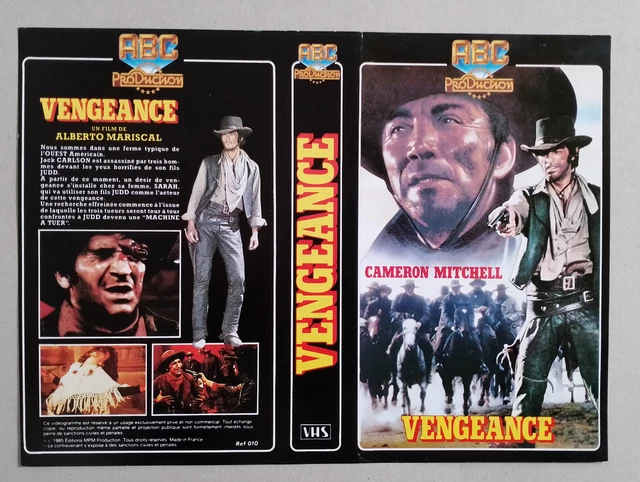 JAQUETTE VHS - Vengeance - Vhs Sleeve - Cameron Mitchell EUR 7,00 ...