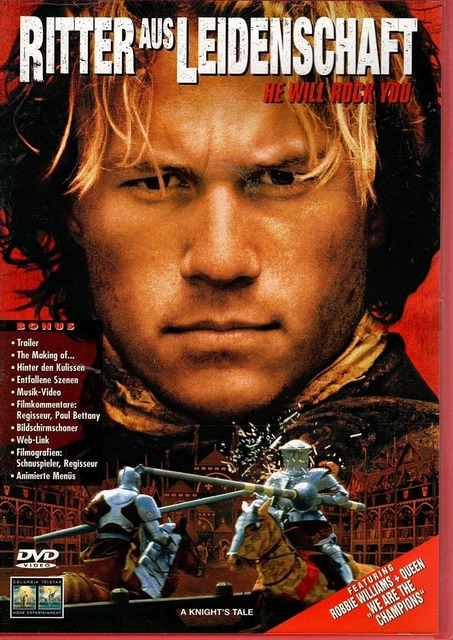 RITTER AUS LEIDENSCHAFT DVD mit Heath Ledger und Mark Addy EUR 5,95 ...