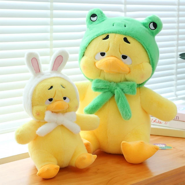 FLUFFY ANIME FIGURE Kawaii Hard Working Duck Annoying Duck Upset Duck ...