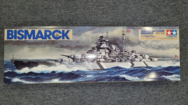 TAMIYA 1:350 Bismarck Battleship Ship Plastic Model Kit $119.00 ...