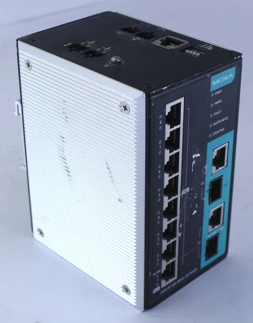 MOXA EDS-P510A-8POE-2GTXSFP 8 Porta Poe Interruttore Ethernet 3093000000901 EUR 314,08 - PicClick IT