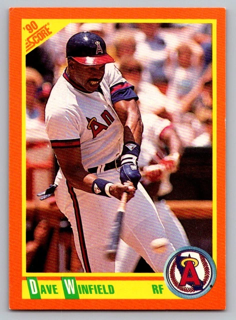 DAVE WINFIELD #1T California Angels 1990 score recrue et échangé EUR 1 ...