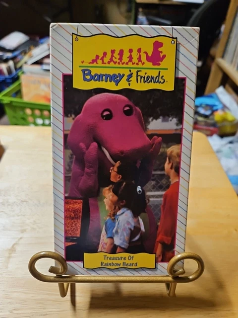 BARNEY & FRIENDS - Treasure of Rainbow Beard VHS 1992 ** £25.24 ...