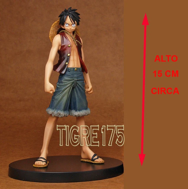ONE PIECE RUBBER Monkey D Luffy - Statua / Figure 15 cm Grandlinemen ...