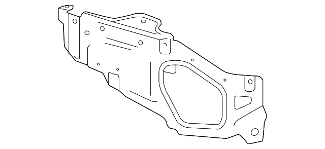 GENUINE GM FRONT Bumper Impact Bar 22902308 £989.39 - PicClick UK