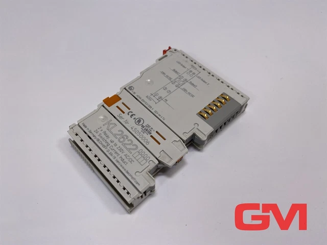 BECKHOFF 2-KANAL-RELAIS-AUSGANG KL2622 Busklemme Relay Output Module ...