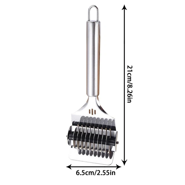 MULTIFUNCTIONAL NOODLE PRESS Divider Noodle Lattice Roller Dough Cutter ...