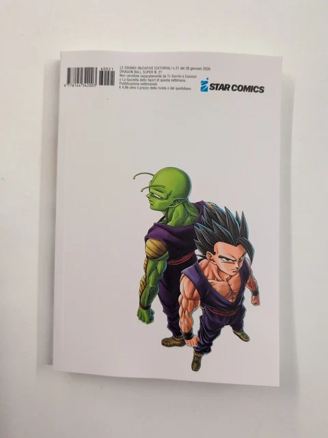 DRAGONBALL SUPER N° 21 + Cartolina Nuovo Gazzetta Sport Edicola Star ...