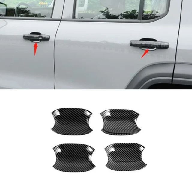 FOR GWM TANK 300 2023 2024 Carbon Fiber 4X Exterior Door Handle Bowl ...