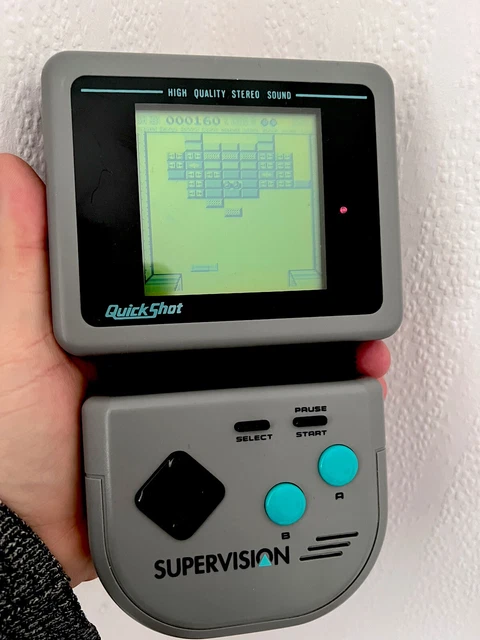 QUICKSHOT SUPERVISION CONSOLE With Game Watara Supervision £85.00 ...